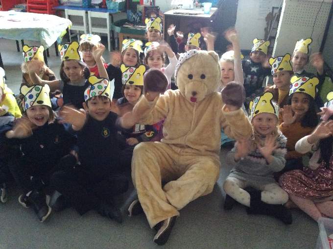 Plascrug School raises hundreds for Pudsey Bear | cambrian-news.co.uk