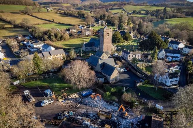 Nostalgia and new hopes at demolition of Talgarth school | brecon ...