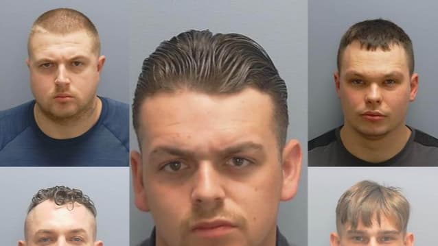Gang jailed for part in £1 million plot to burgle homes and blow up ...