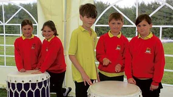 Halwill Primary School hold mini music festival for local primary ...