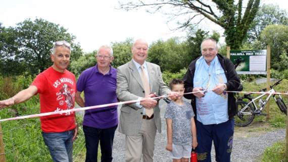 New Halwill bike track is officially opened | holsworthy-today.co.uk