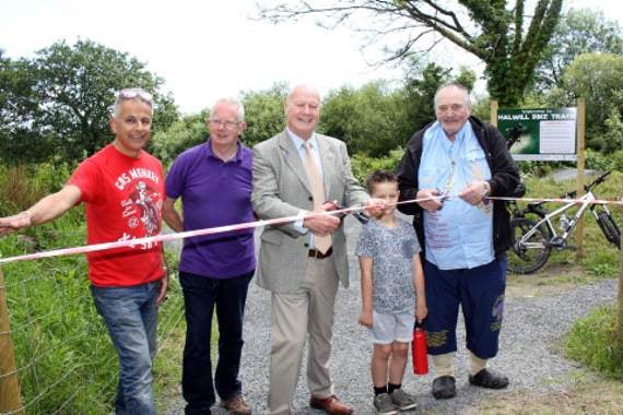 New Halwill bike track is officially opened | holsworthy-today.co.uk