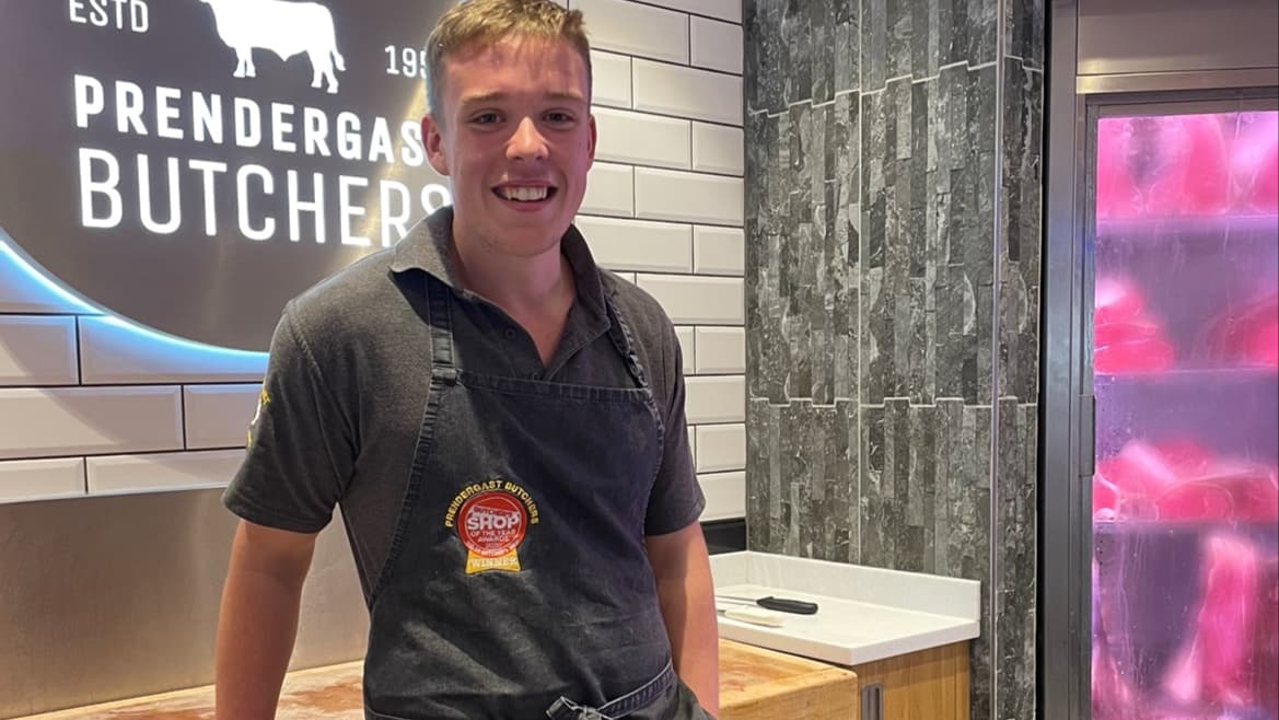 Top young butcher eyes national award | narberth-and-whitland-today.co.uk