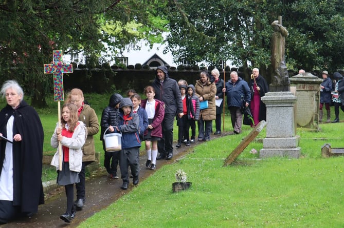 Ruardean churchyard extension St John the Baptist consecration ...