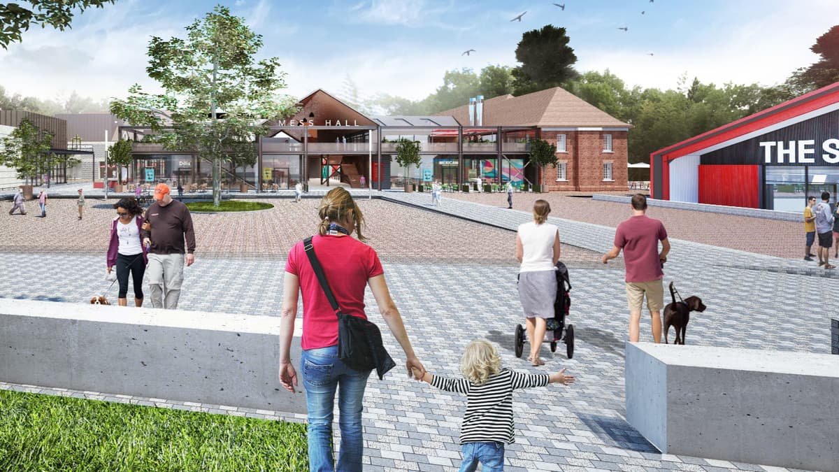 Planning permission granted for Morrisons, shopping parade, and Mess ...