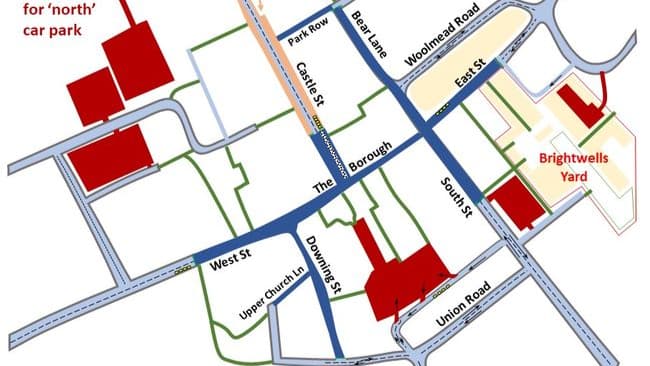 Pedestrianised town centre - how could Farnham finally get there ...