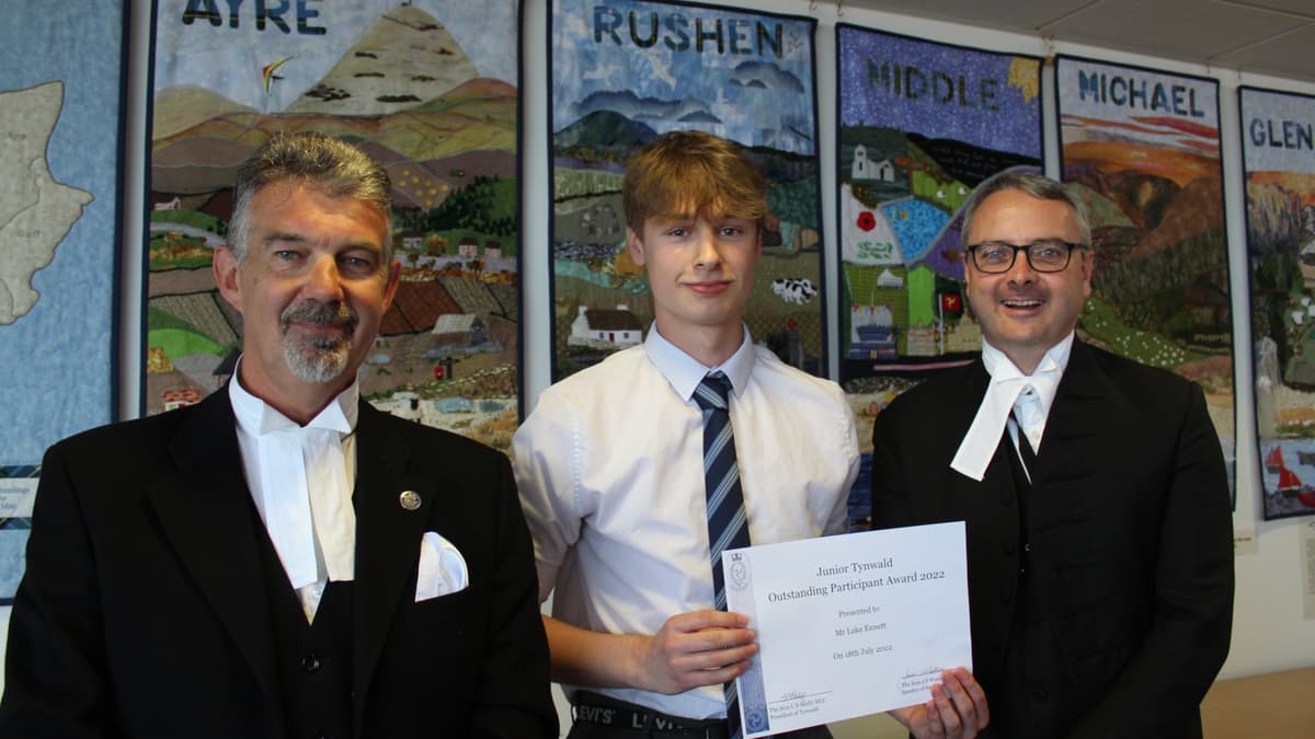 Junior Tynwald is huge success | iomtoday.co.im