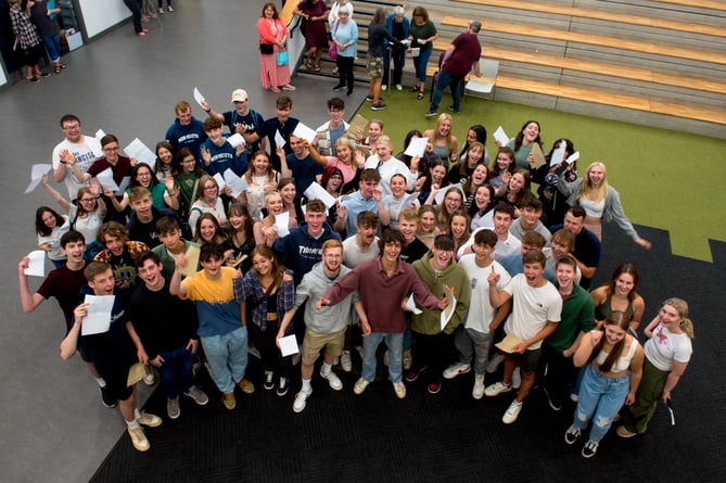 Monmouth Comprehensive School A level results day | monmouthshirebeacon ...