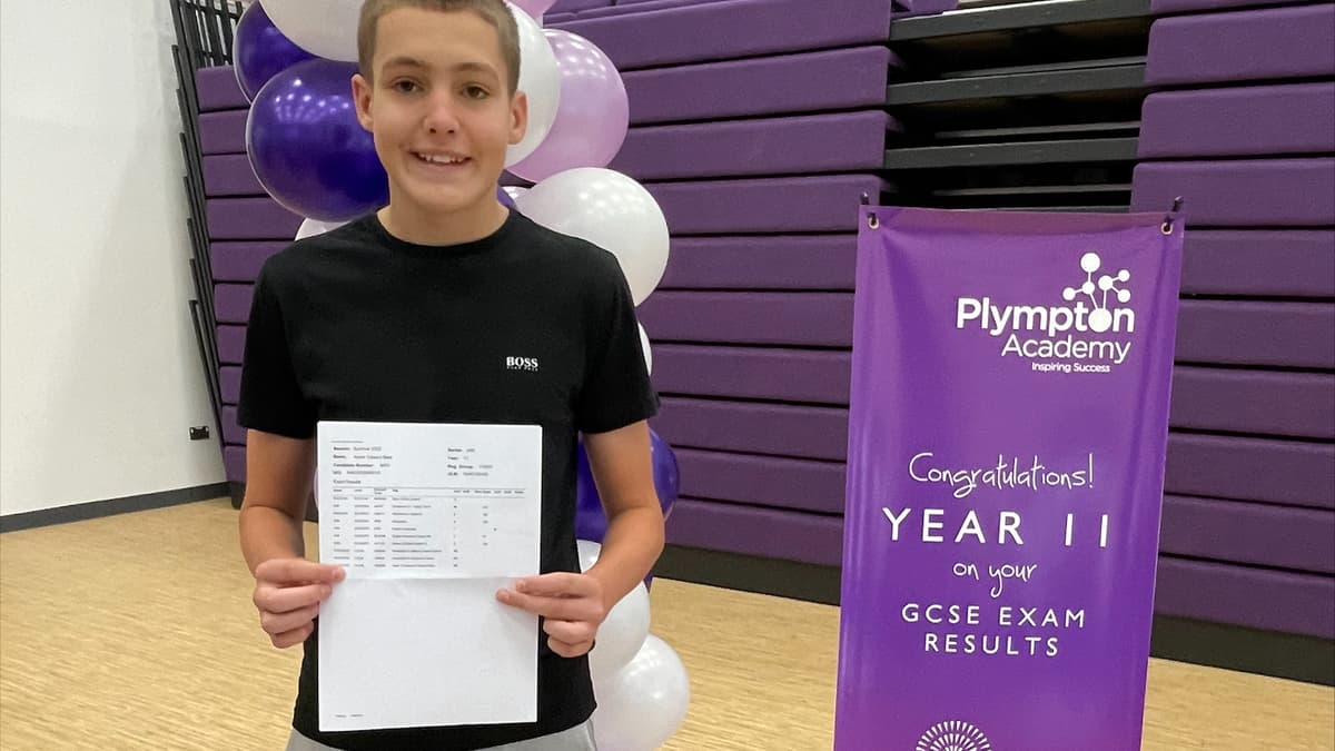 GCSE results are in for Plympton Academy Students | dartmouth-today.co.uk