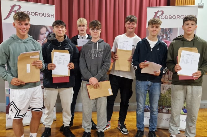GCSE results: Rodborough School pupils celebrate fine results ...
