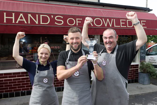Winners of Farnham Cider and Sausage Festival best bangers contest ...