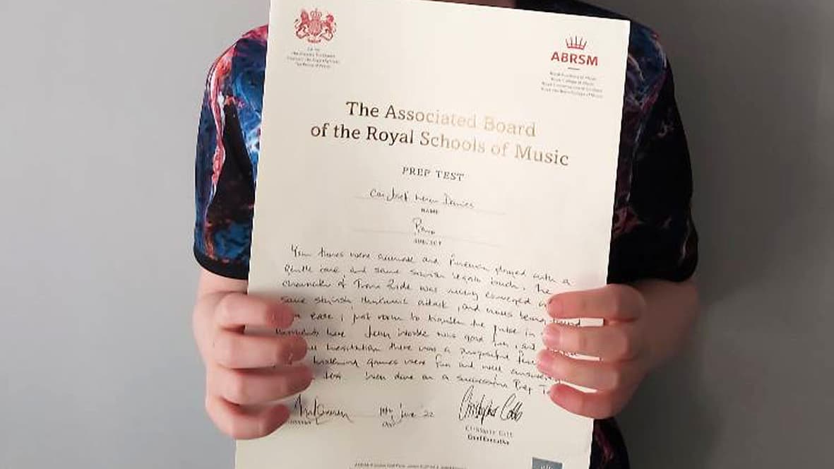 Tywyn's Totaleigh successful when it comes to music exams | cambrian ...