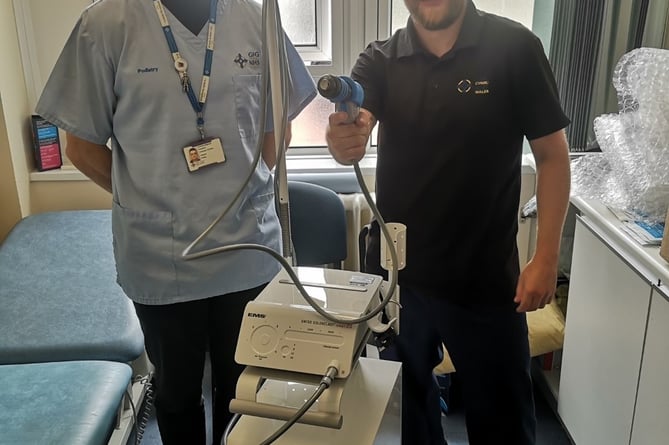 NHS charity buys £8,000 ultrasound machine for Withybush Hospital ...