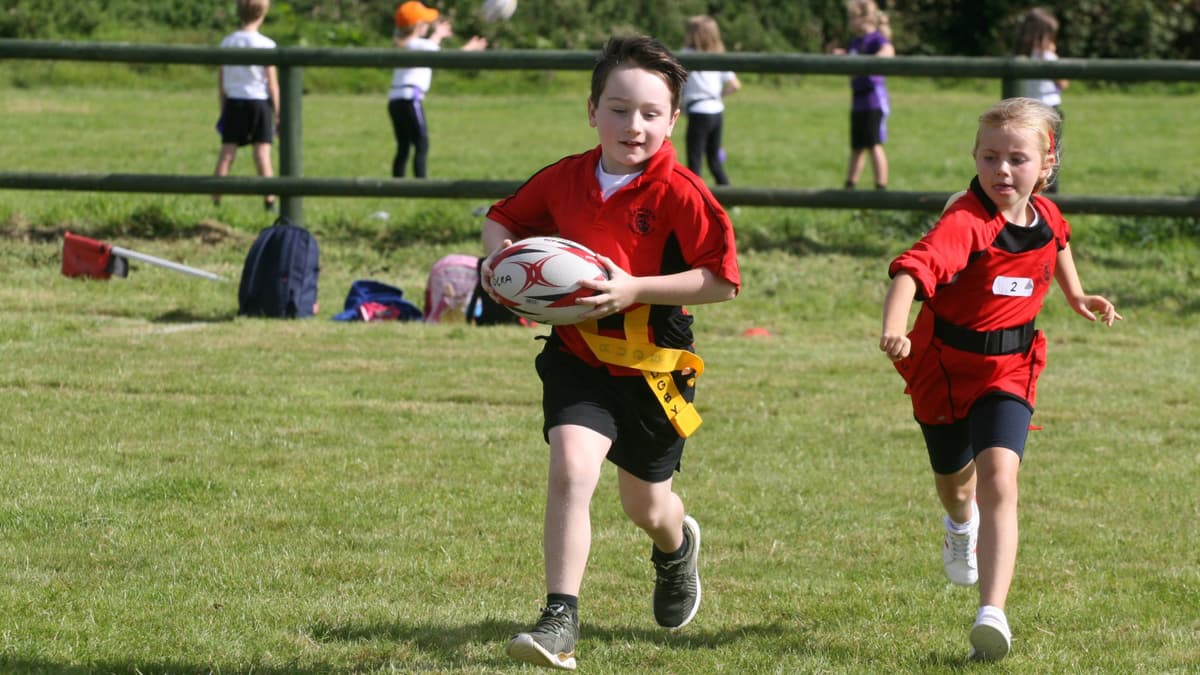 Three hundred pupils learn key skills in area tag rugby festival ...
