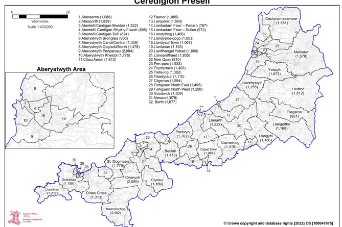 Plans to combine Ceredigion seat with parts of Pembrokeshire revealed | cambrian-news.co.uk