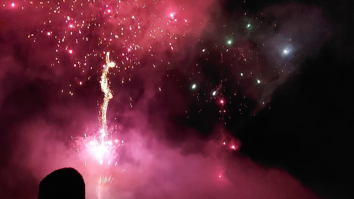 Photos contributed by Catherine Kirkham-Sandy shows the colourful ...