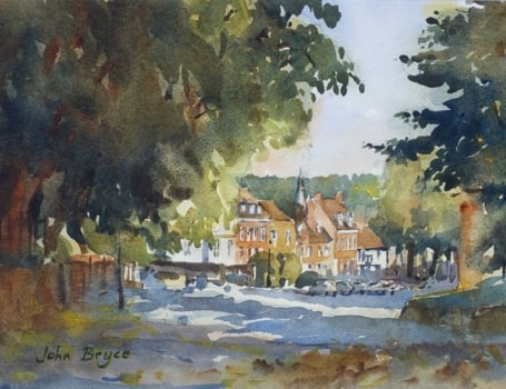 Exhibition at New Ashgate Gallery in Farnham honours artist John Bryce ...