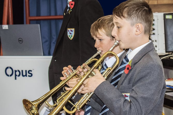 Remembrance: Ysgol Greenhill pupils honour former student's memory ...
