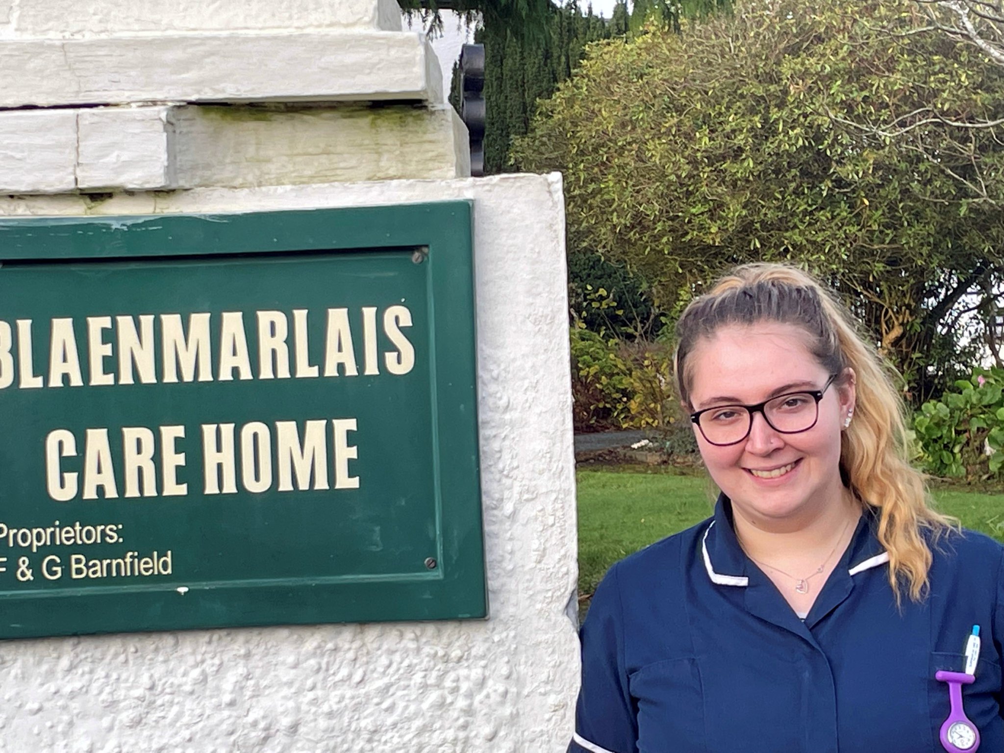 Care is Narberth Apprenticeship Ambassador Elen's true vocation ...