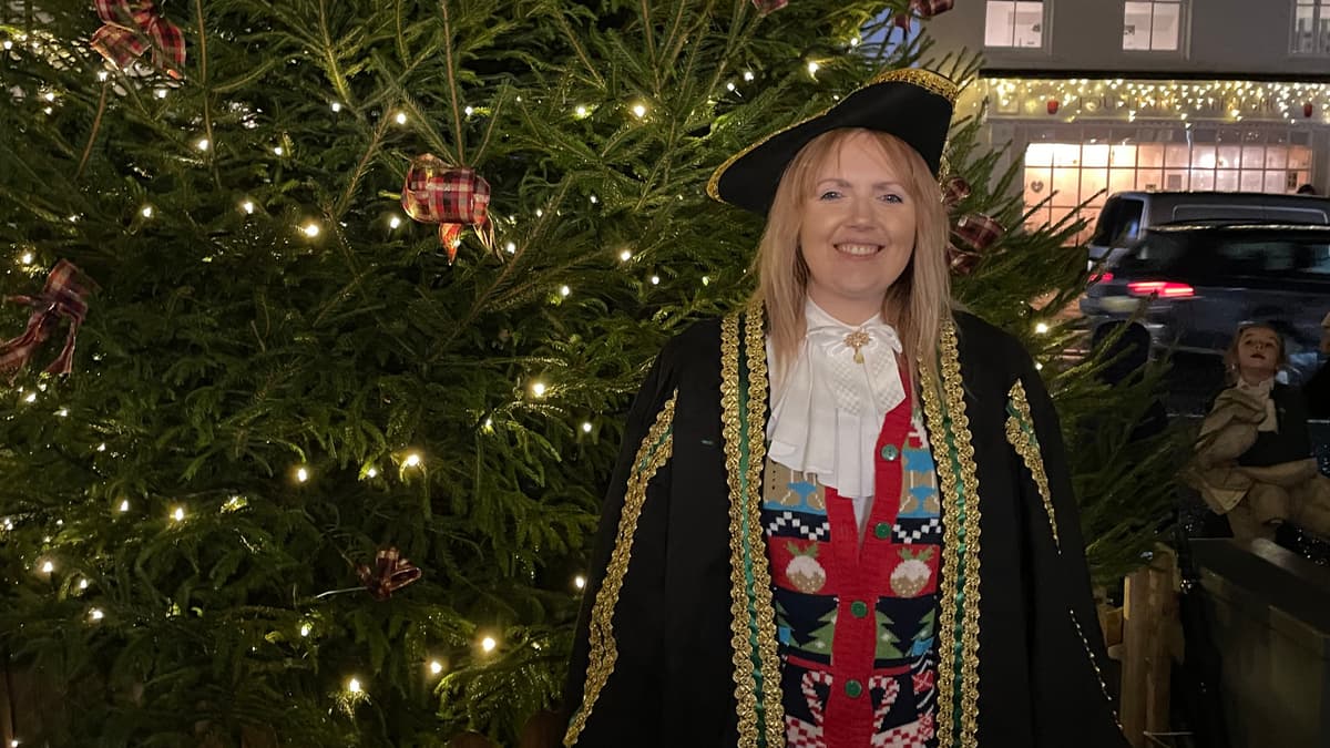 Christmas lights switched on in Odiham as Santa Claus drops in ...