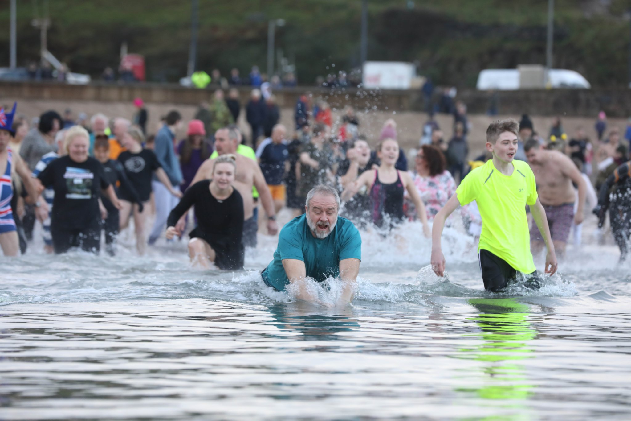 Dippers make a splash in 40th anniversary dip | iomtoday.co.im