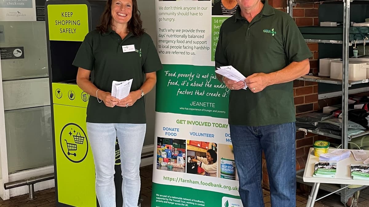 Farnham Foodbank lists most in-demand items before Saturday collection ...
