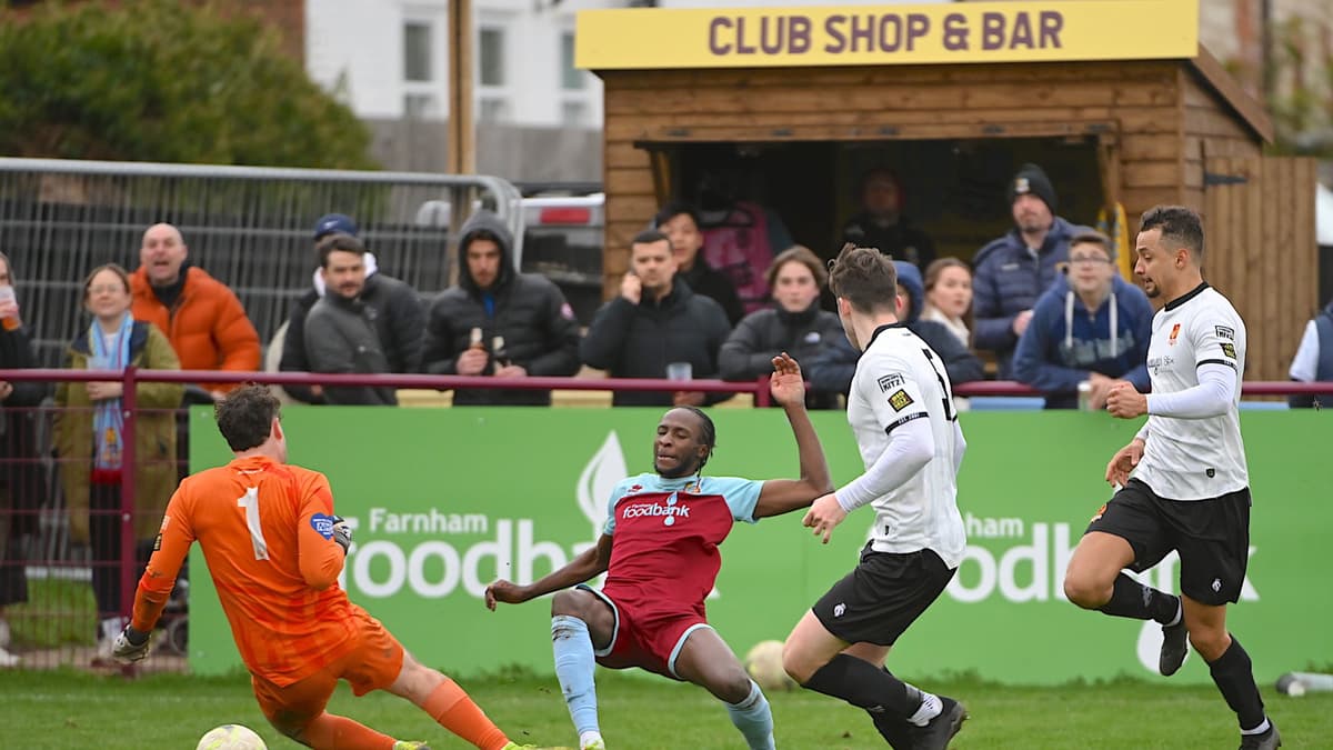 Farnham Town win again – and they want to stay put in the Combined ...