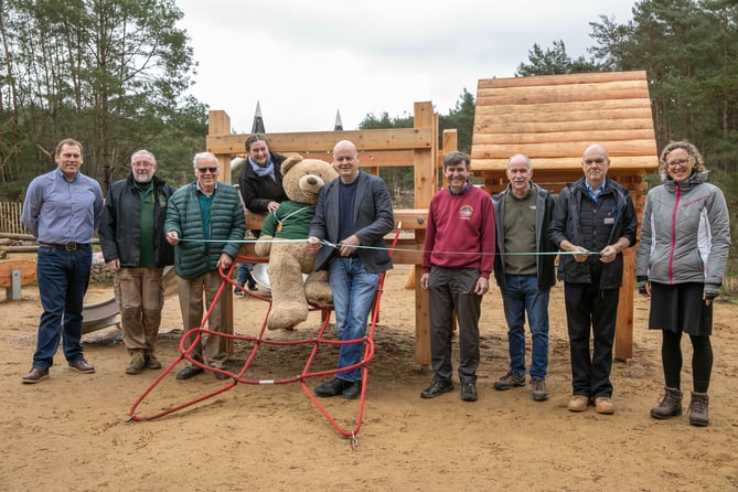 Plenty of adventures for toddlers at Hogmoor Inclosure playground ...