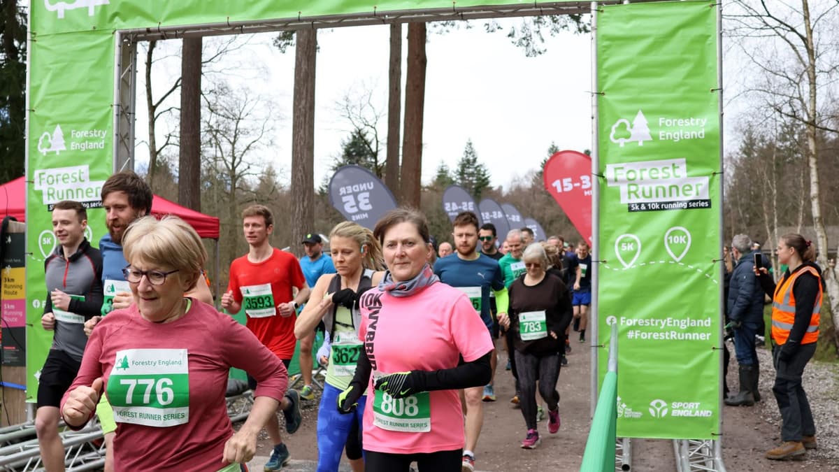 Alice Holt Forest Runner event attracts nearly 300 enthusiasts ...