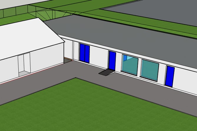 Crediton United AFC submits plans for an all-purpose clubhouse ...