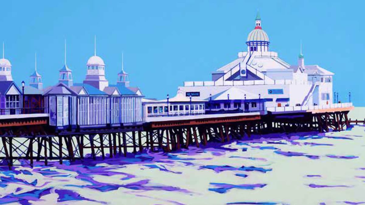 Exhibition of paintings in Farnham shows off the delights of piers ...