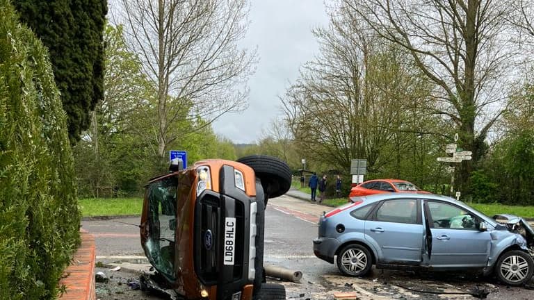 Call for road safety action in Bentley after crossroads crash ...