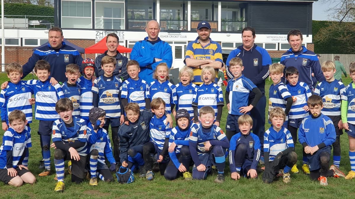 Haslemere Rugby Club’s under-nines end season at Harlequins Amateurs ...