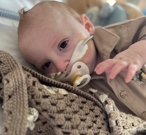 Mum of poorly baby praises daring airlift | iomtoday.co.im