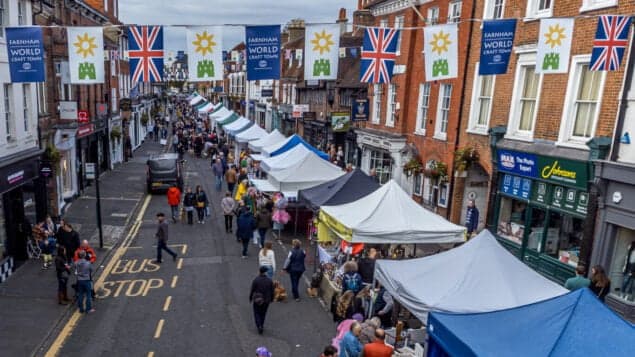 Farnham's West Street to close for antiques and brocante market this ...