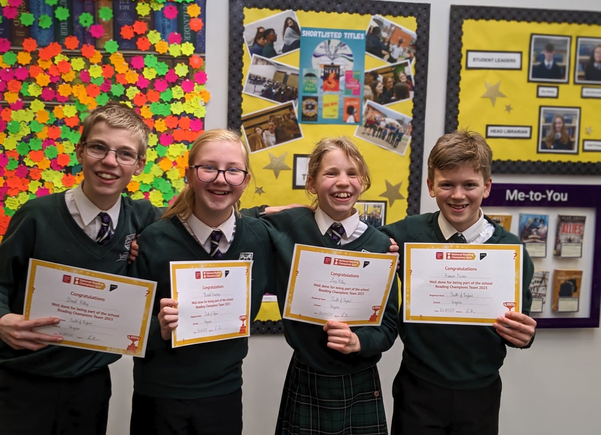 Weydon School pupils impress in National Reading Champions Quiz ...