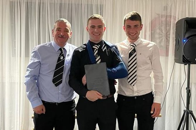 Bow Street FC award presentations after successful season for the ...