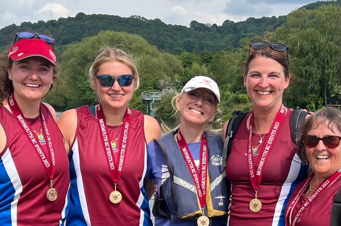 Ross Rowing Club rowers race to magnificent seven wins on the Wye ...