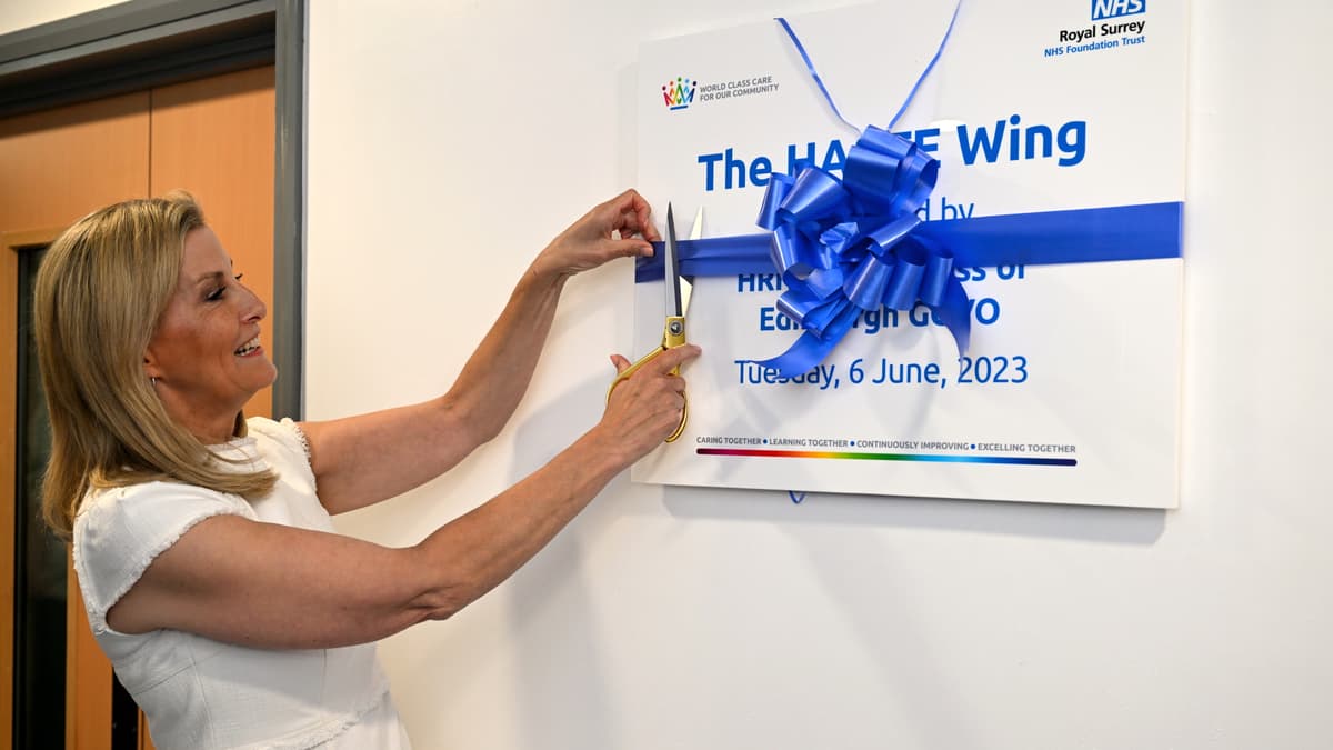 Duchess of Edinburgh reopens Royal Surrey's state-of-the-art diagnostic ...