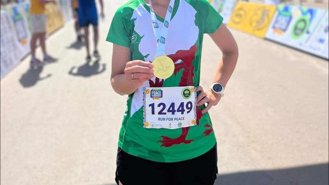 Spirit of Monmouth's Marina runs Rwandan peace marathon ...