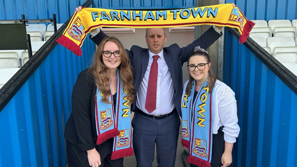 Farnham Town FC to give away 10,000 match tickets to schoolchildren ...