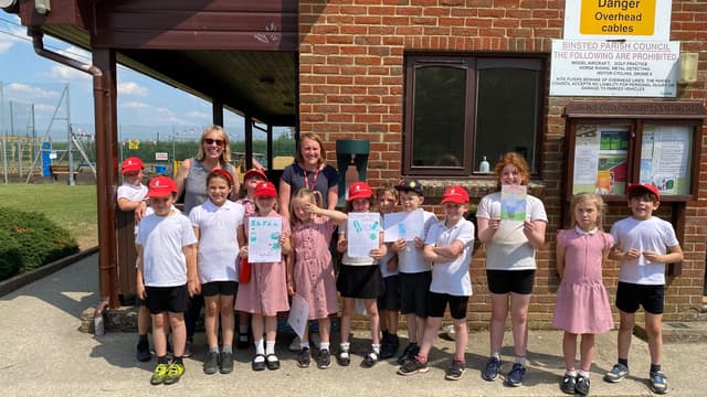Binsted Recreation Ground gets new water refill station | farnhamherald.com