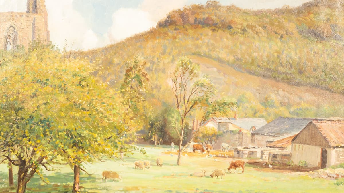 Donlad Henry Floyd's Wye Valley paintings up for auction ...