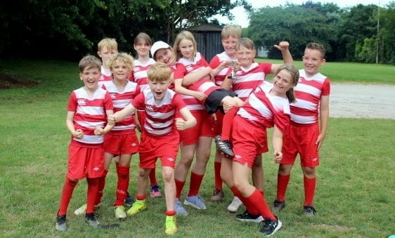 More than 250 children took part in Tag Rugby Tournament at Crediton ...