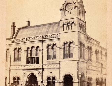 From the Archive: The sad demise of Farnham’s once-mighty clock tower ...