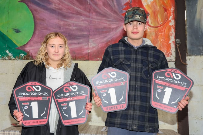 Endaf and Delun win groundbreaking enduro event | cambrian-news.co.uk