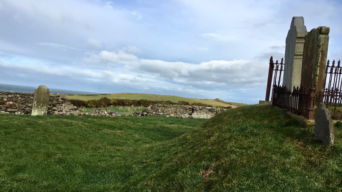 Two 1,000 year old Manx Crosses have been found in Jurby | iomtoday.co.im