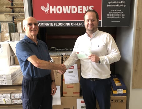 Alton Men's Shed receives a donation from joinery firm Howdens ...