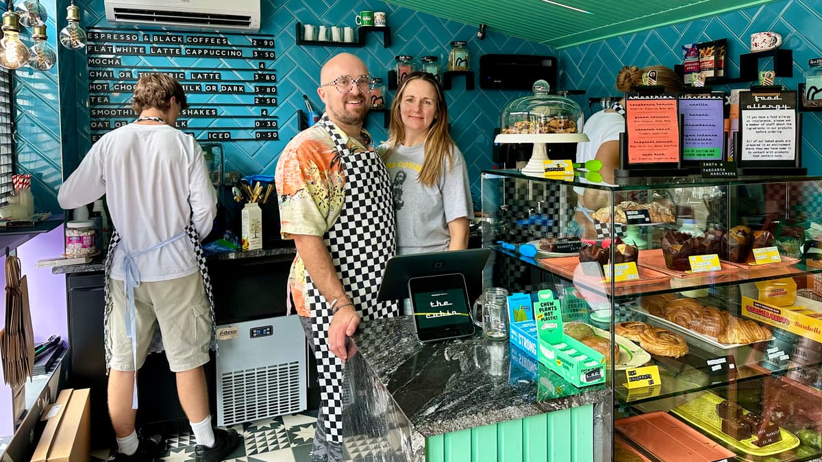The Cabin coffee bar opens its doors just outside Haslemere station ...