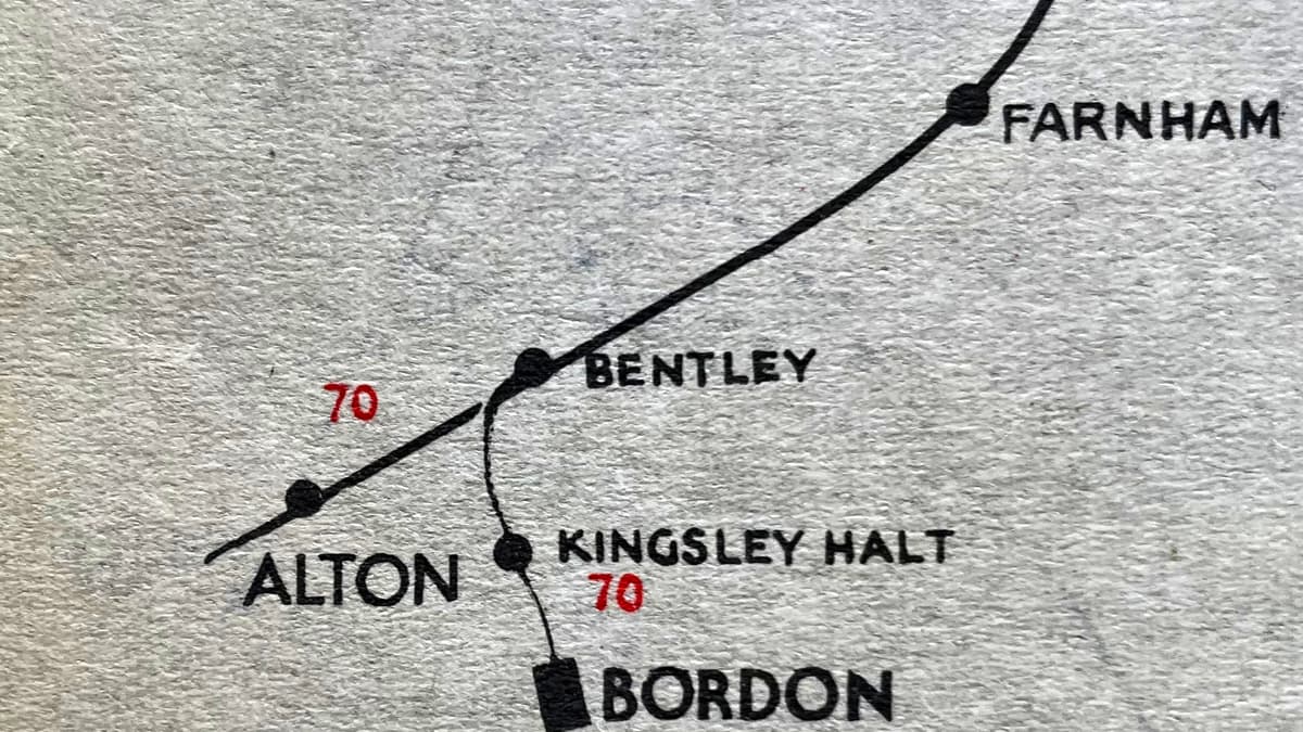 Fifty glorious years of rail travel from Bordon to Bentley and beyond ...